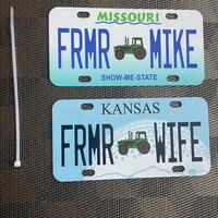 Your Design Personalized Bike Plates and License Plates 6 - Etsy