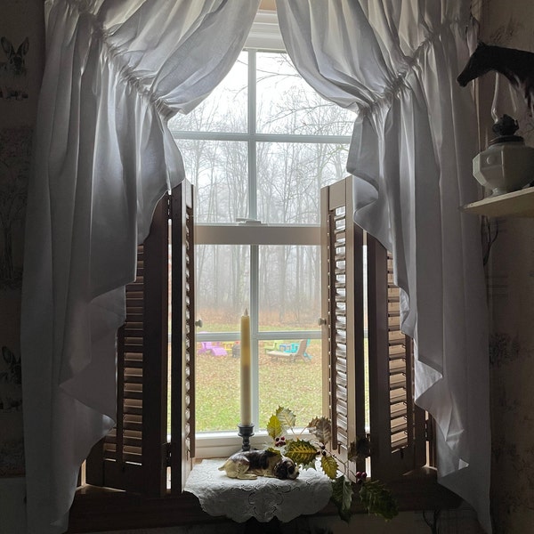 American 36 Made 36 Inches Long Swags Lined - Etsy