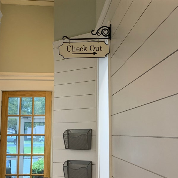 Personalized Street Signs Double Sided Rustic Street Signs Farmhouse ...