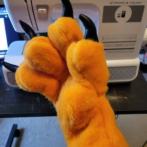 Toony Fursuit Paw Pattern - Etsy