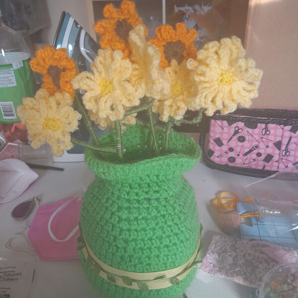 Old English Rose Crochet Pattern PDF - Etsy