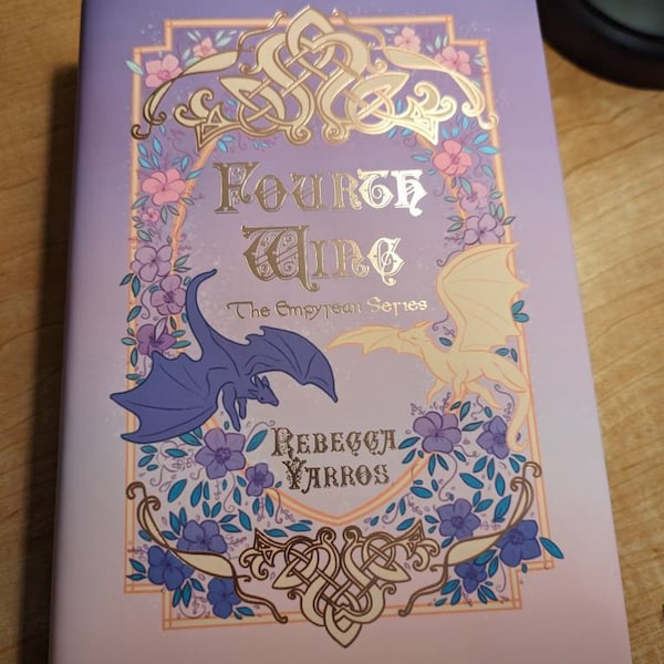 Fourth Wing Rose Gold Dust Jacket - Etsy