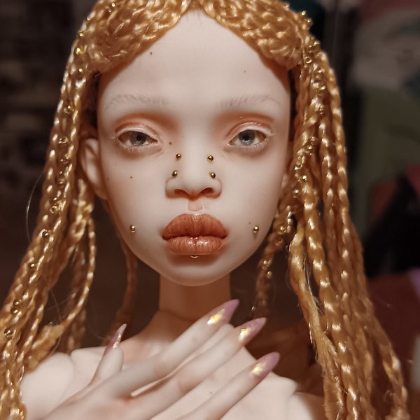 DORIA Fake Popovy by the Sad Princess Bjd Full Set Doll - Etsy