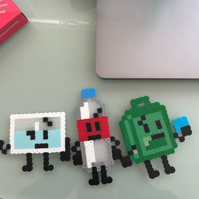 Inanimate Insanity Perler Bead Set Silver Spoon Clover Cabby Candle - Etsy