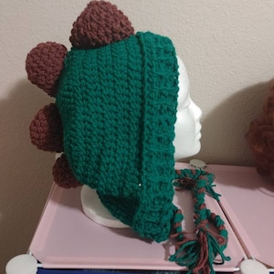 Crochet Dinosaur Pattern, Dinosaur Hood Pattern, Dino Hat Pattern, DIY ...
