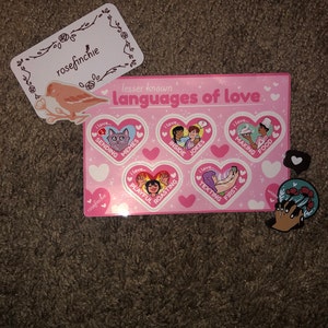 Languages of Love Touch Holding Hands 1.75 Hard Enamel Pin - Etsy