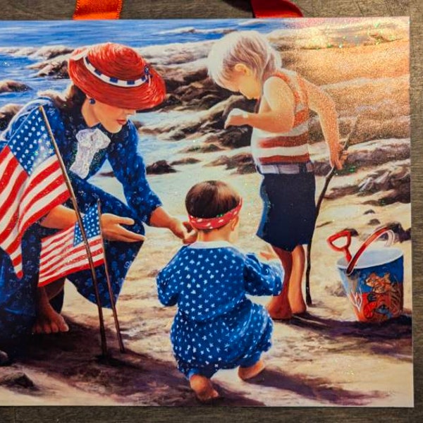 Floral Garden Patio by Susan Rios, White Wicker Chair, Pink Roses on ...