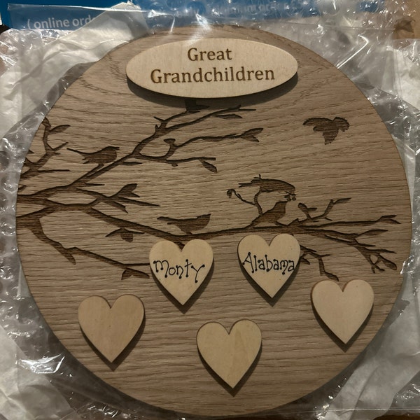 Grandson Personalised Plaque ORIGINAL POEM Family Name Sign - Etsy