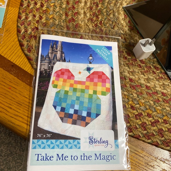 Take Me to the Magic Quilt Pattern by Sterling Quilt Co*mickey Mouse ...