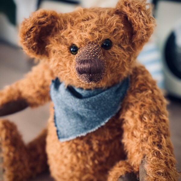 Little Digby PDF DOWNLOAD Teddy Bear Sewing Pattern for a Traditional ...