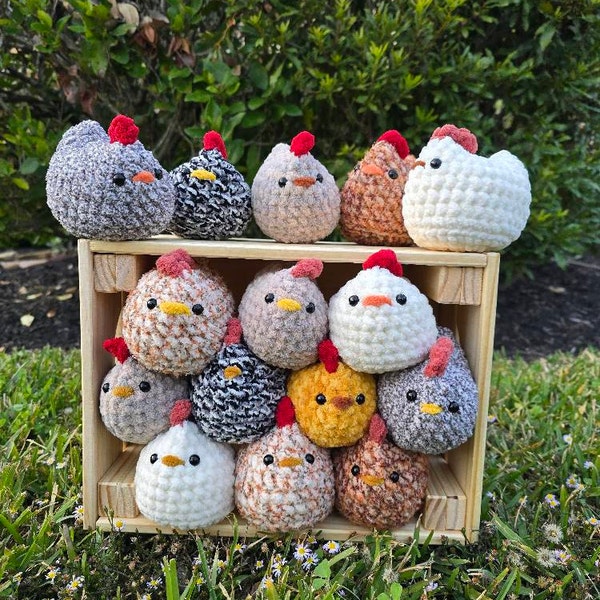 Mabel Chicken™ CROCHET PATTERN - Etsy