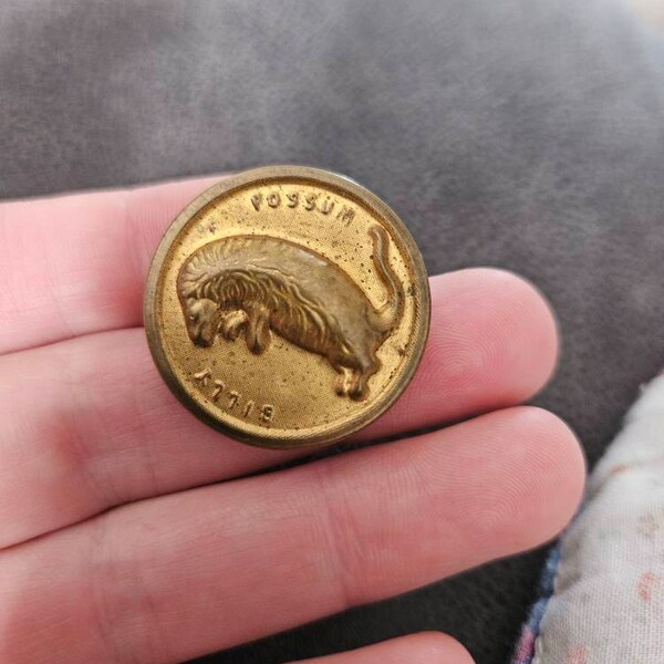 Small Antique Metal Picture Buttons - Lot# 25-4-1 - 20 Buttons Ca. 1880 ...