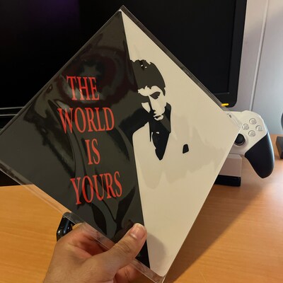 Grad Cap Topper the World is Yours Scarface , Graduation Cap ...
