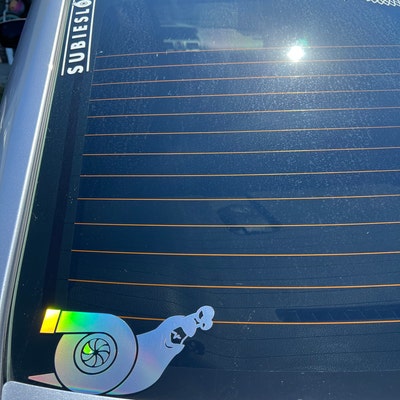 TURBO SNAIL Turbo Sticker Decal JDM Custom Sticker Decal Customized ...