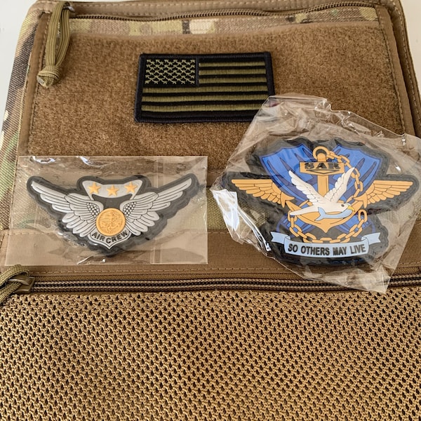 Combat Aircrew Wings PVC Patch - Navy / Marine Corps Enlisted - Colors ...