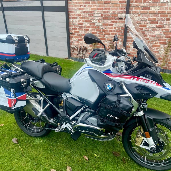 BMW GS OEM Touratech Panniers Trunks Wraps Set Decals Stickers for ...