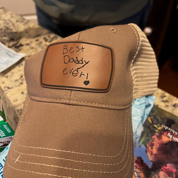 Groom Hat, Custom Leather Patch, Richardson 112, Wedding Hats, Custom ...