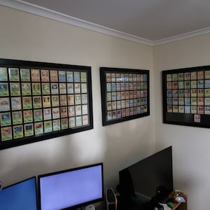 50 Trading Card Frame Card Display Frame Custom Card Frame Card Frame ...