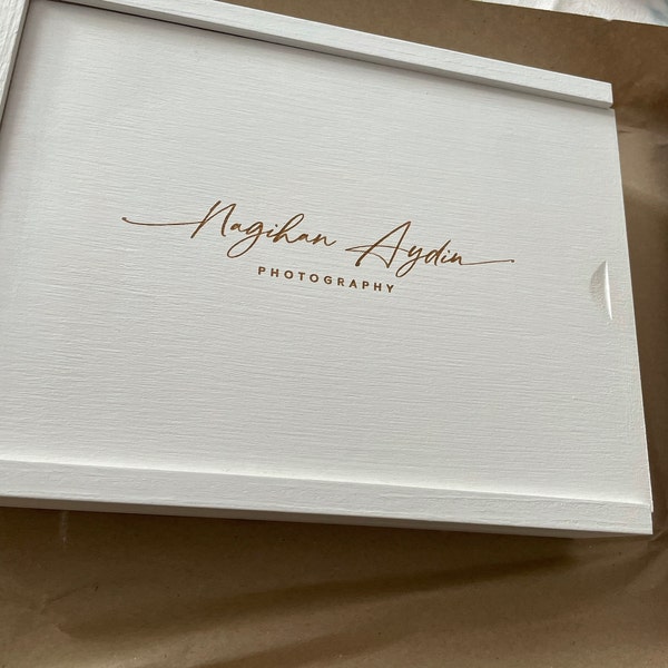 Wooden 6x9 Memory Box, Box for Prints, Storage, Wedding Gift, Wedding ...