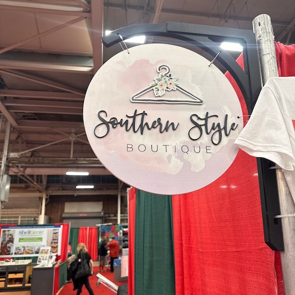 Magnetic Consignment Booth Sign, Trade Show, Farmers Market, Booth Sign ...