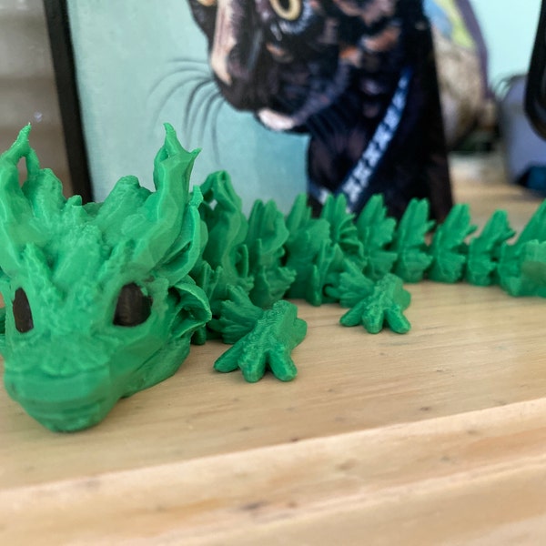 3D Printed Dragon Display Stand: Articulated Dragon Home - Etsy