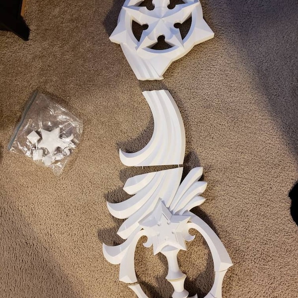 52" Shooting Star Keyblade 3D Kit - Kingdom Hearts 3 - Etsy