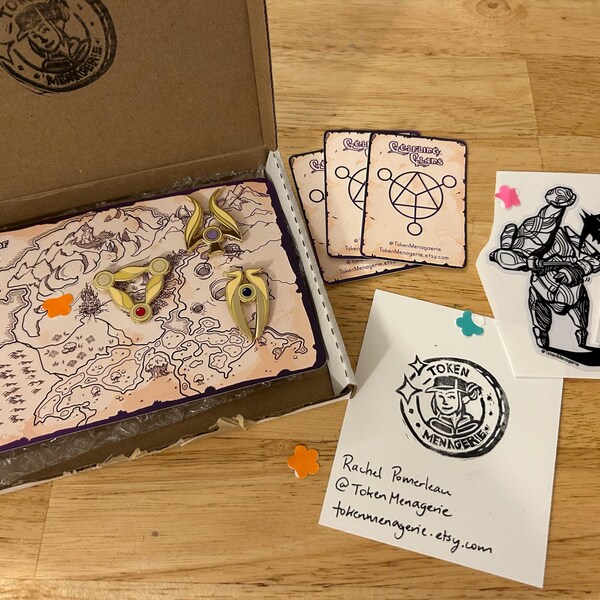 DND Equipment Packs | Complete Set of Visual Aid Reference Cards ...