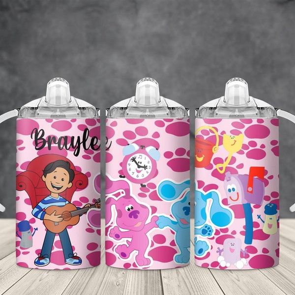 Cartoon Png Mega Bundle, Layered Svg Drawing, Blue Dog Pink Dog Famous ...