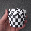 Custom Checkered Flag Cupcake Wrappers (12) - Etsy