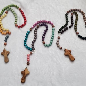 Divine Mercy Auto Rosary/car Catholic Rosary 2 Decades With Fleur-de ...