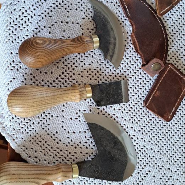 4-piece Timber Frame Chisel Set, Sharp Blade. Woodworking Tools. Hand ...