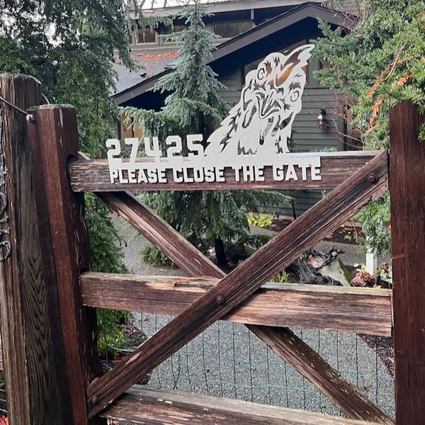 Custom German Shepherd Address Sign, Personalized Welcome German ...