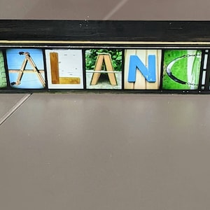 Photo Letter Art Alphabet Photography 4x6 Picture Frame | Etsy