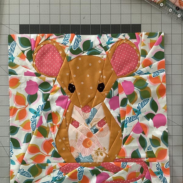 Daisy Quilt Block Pattern: Foundation Paper Piecing (PDF) - Etsy