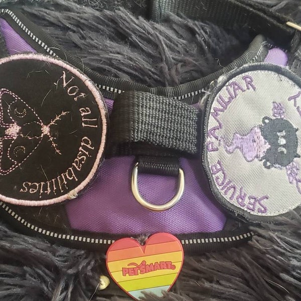 Spooky Dog Patches, Dog Patches, Halloween Dog, Working Dog, Crystal ...