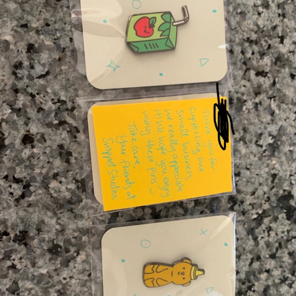 Apple Juice Box Enamel Pin | Cute Hard Enamel Pin | Food Pin | Adorable ...