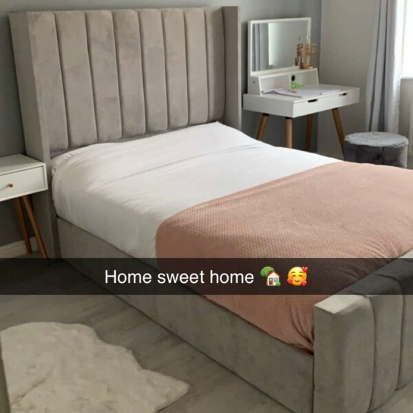 Harold Mini Ambassador Buttoned Bed Frame – Double, King, Super King ...