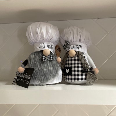 Kitchen Gnomes, Chefs Gnomes, Kitchen Family, Kitchen Decoration ...