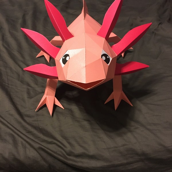 Shark 3D Papercraft Kit - Animal Wall Art Decor, Low Poly Paper Craft ...