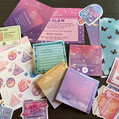 Sunset Music Player Aesthetic Sticky Note - Etsy