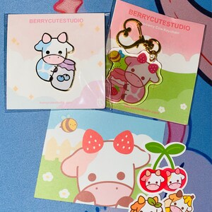 Boba Cow Plushie Cow Plush Collectible Plush Cute Animal - Etsy