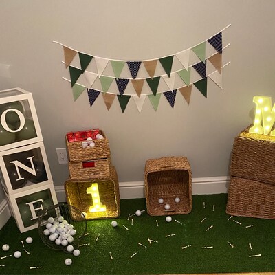 Vintage World Map Bunting Garland for Travel-themed Nursery or - Etsy