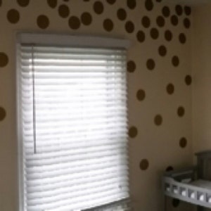 Vinyl Dots 4 YOU CHOOSE COLOR Vinyl Polka Dot Circle Decal Sticker Wall ...