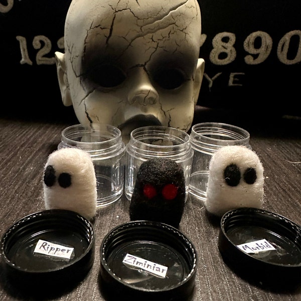 Adopt a Demon, Tiny Demon in a Jar, Inner Demons, Cute Weird Unique ...