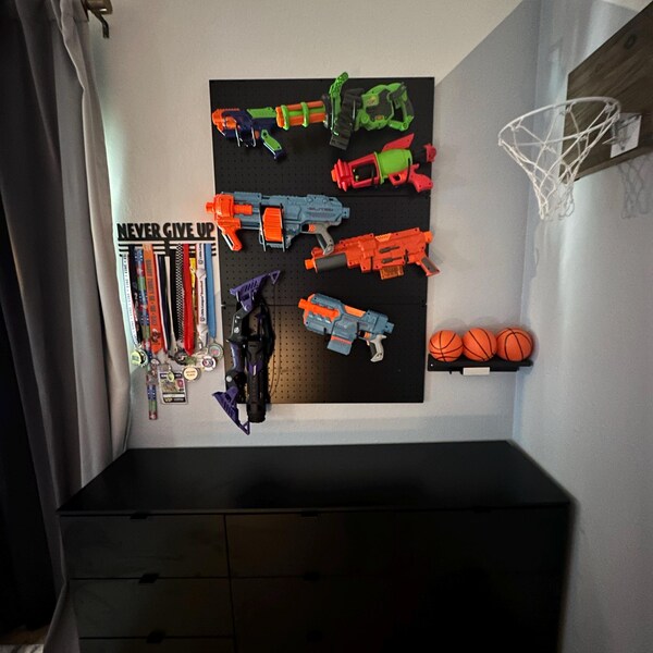 Handcrafted Mini Basketball Holder Shelf for Wall - Etsy