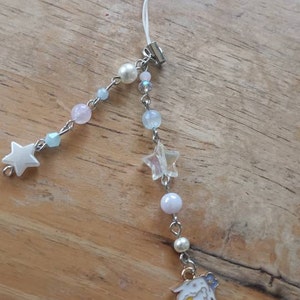 Coquette Keychain Silver Love Keychain Bow Heart Keychain Beaded Charm ...