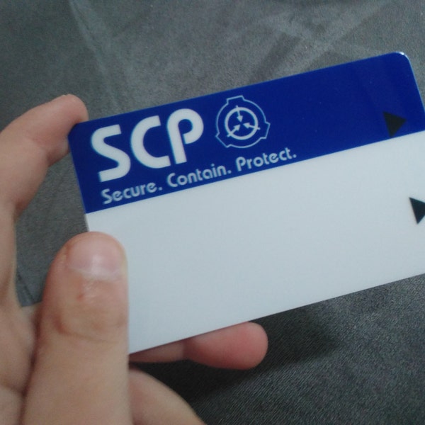 SCP Foundation Key Cards - Containment Breach Version - Etsy Australia