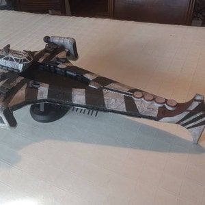 Broad Sword and the Flint razor Crest Custom not Painted - Etsy