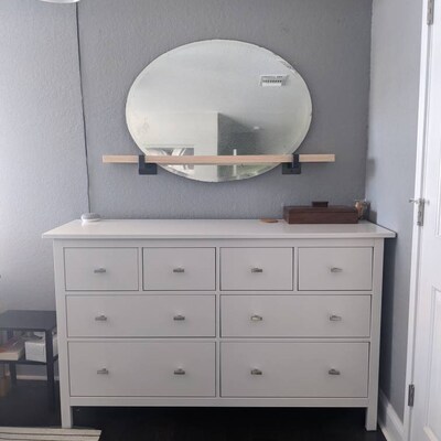 Square Metal Ledge Brackets in 2 Sizes - Etsy