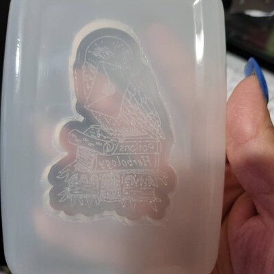 Wizard Sorting Hat Straw Topper Mold Small and Larger molds Are Cut for ...